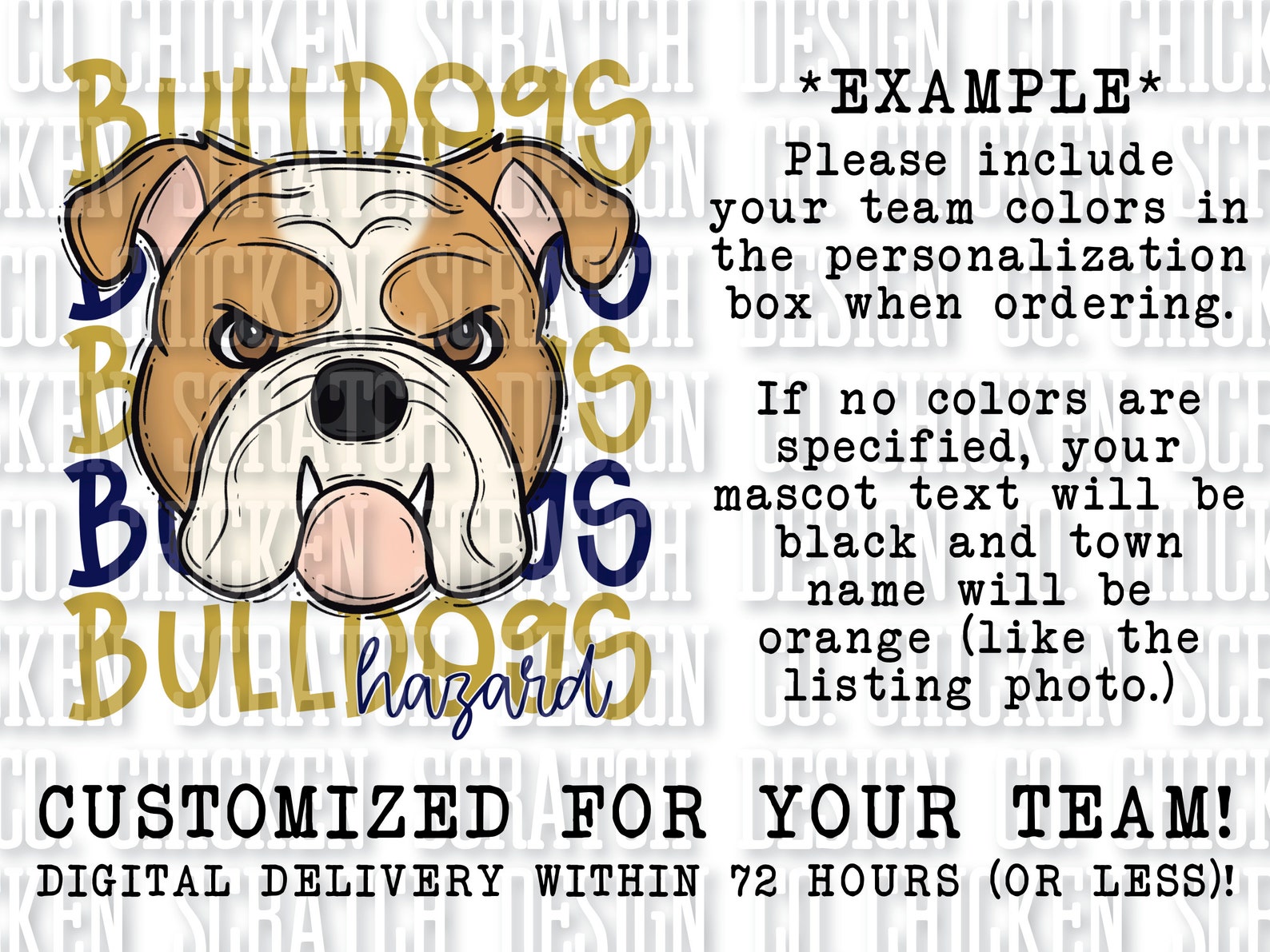 CUSTOM Lions Town Mascot School Spirit Sublimation DTF PNG Digital ...