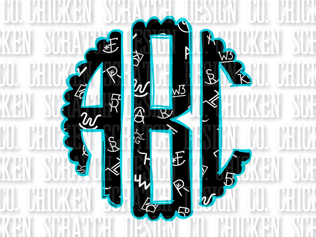 Western Monogram Sublimation DTF PNG Cattle Brands Monogram Sublimation ...
