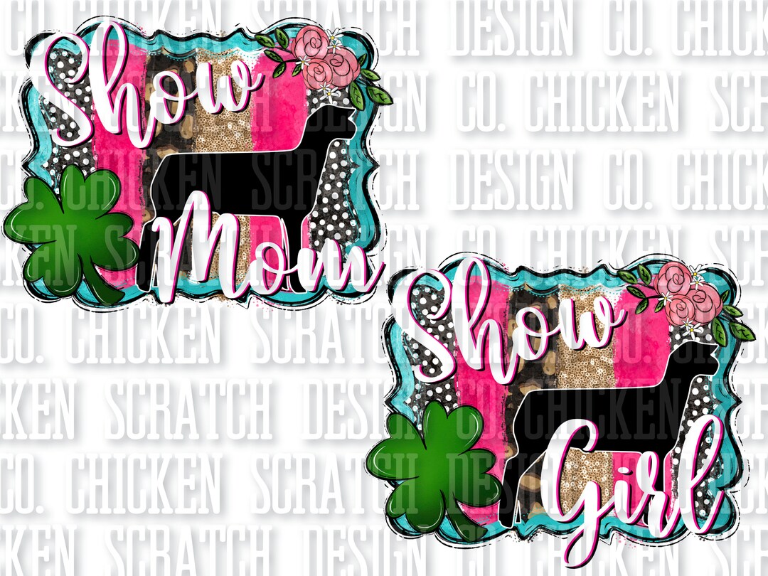 Show Mom Sheep Sublimation PNG Mom Design Colorful Western Sublimation ...