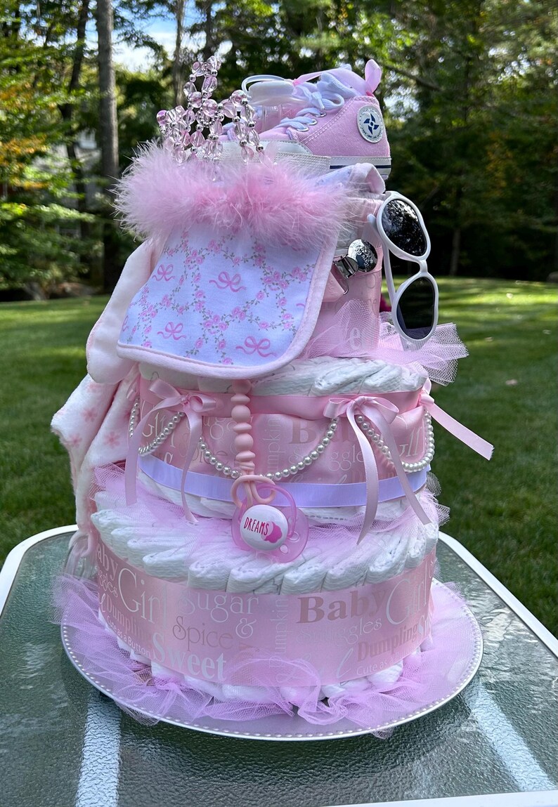 Princess Diaper Cake - Etsy