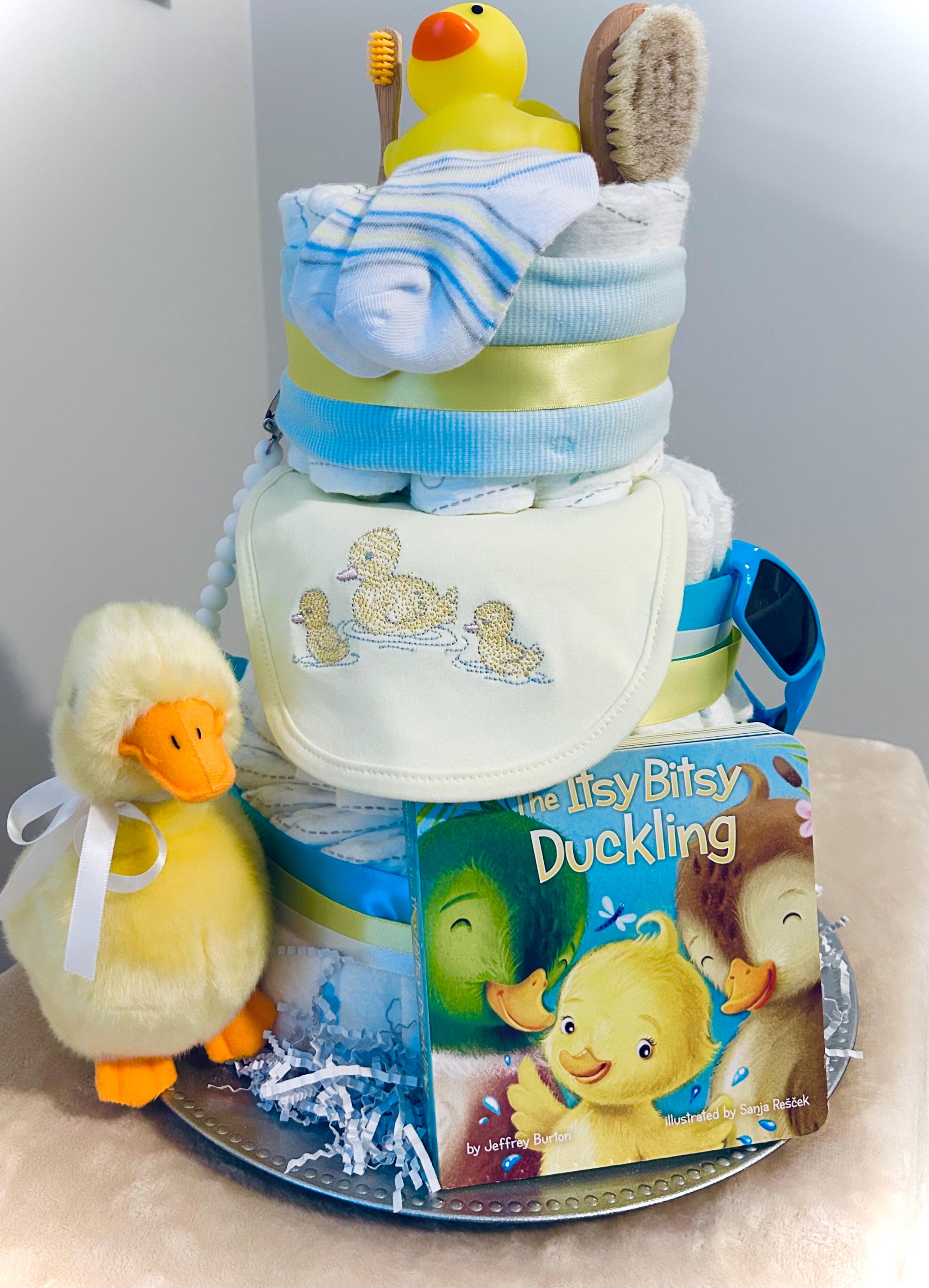 Duck Bath Time Diaper Cake - Etsy