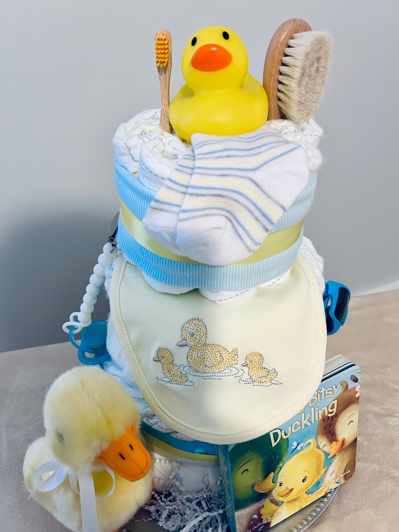 Duck Bath Time Diaper Cake - Etsy