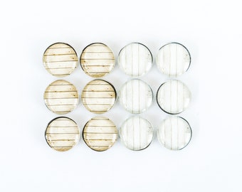 Round Glass Magnets - Etsy