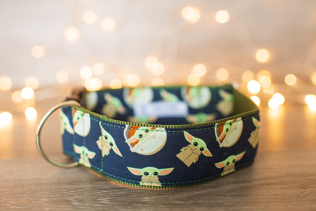 Grogu on Blue (matching Bow-ties and Leashes Available) - Etsy