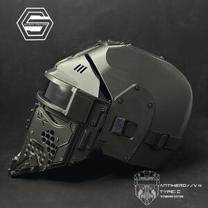 ANTIHERO // V4 : Type - C Standard Edition "black on Black" 3d Printed ...