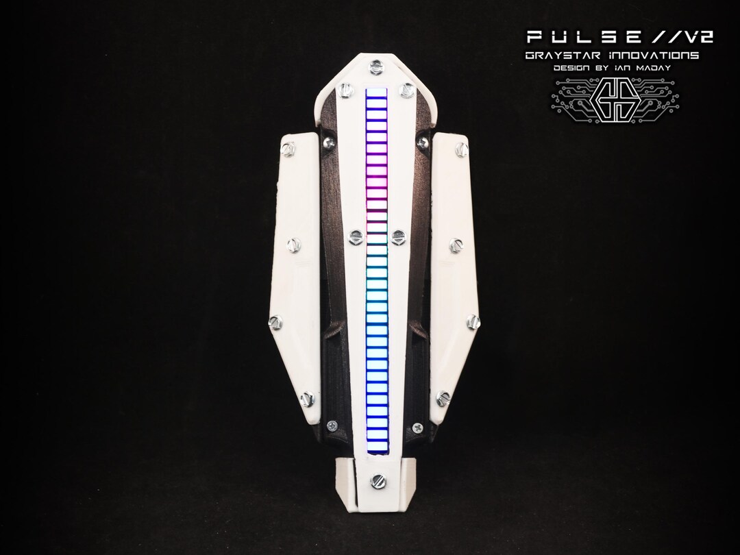PULSE//V2:NANO Sound Reactive LED Cyberpunk Gauntlets bracer Variant ... PULSE//V2:NANO Sound Reactive LED Cyberpunk Gauntlets bracer Variant ...