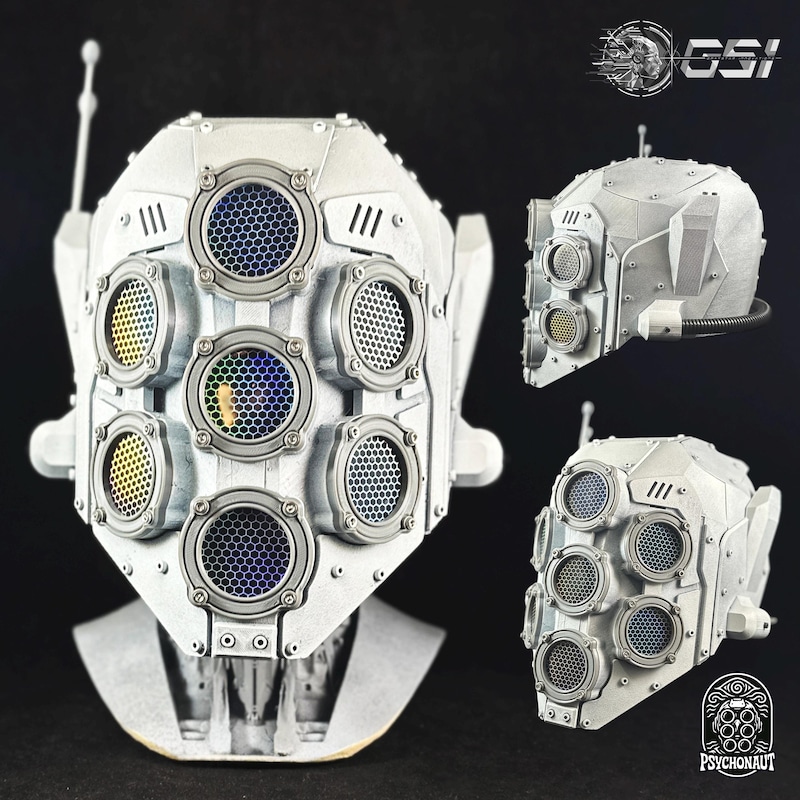 Cyber Punk Tech Mask - Etsy