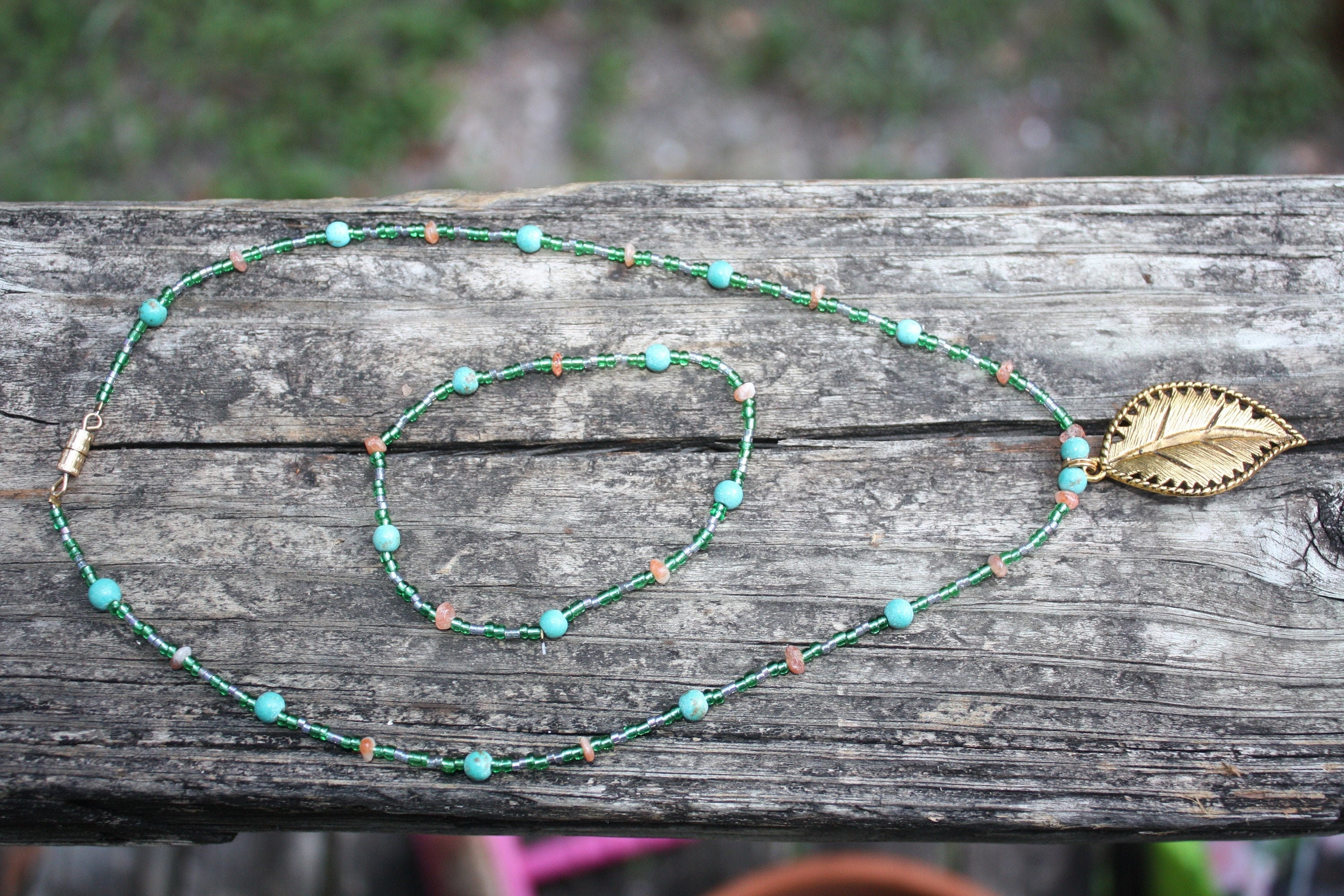 Summer Seed Bead Jewelry Set - Etsy