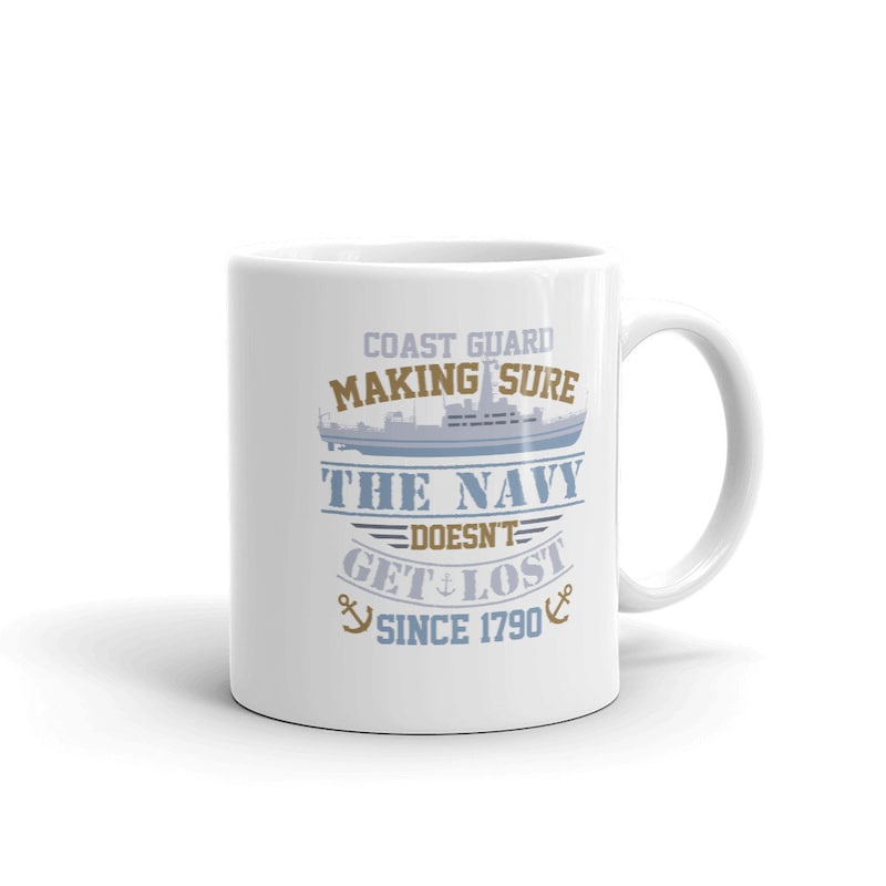 Funny Coast Guard Mugs - Etsy