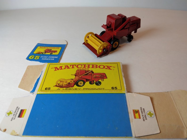 Matchbox 65 Claas Combine Harvester - Etsy