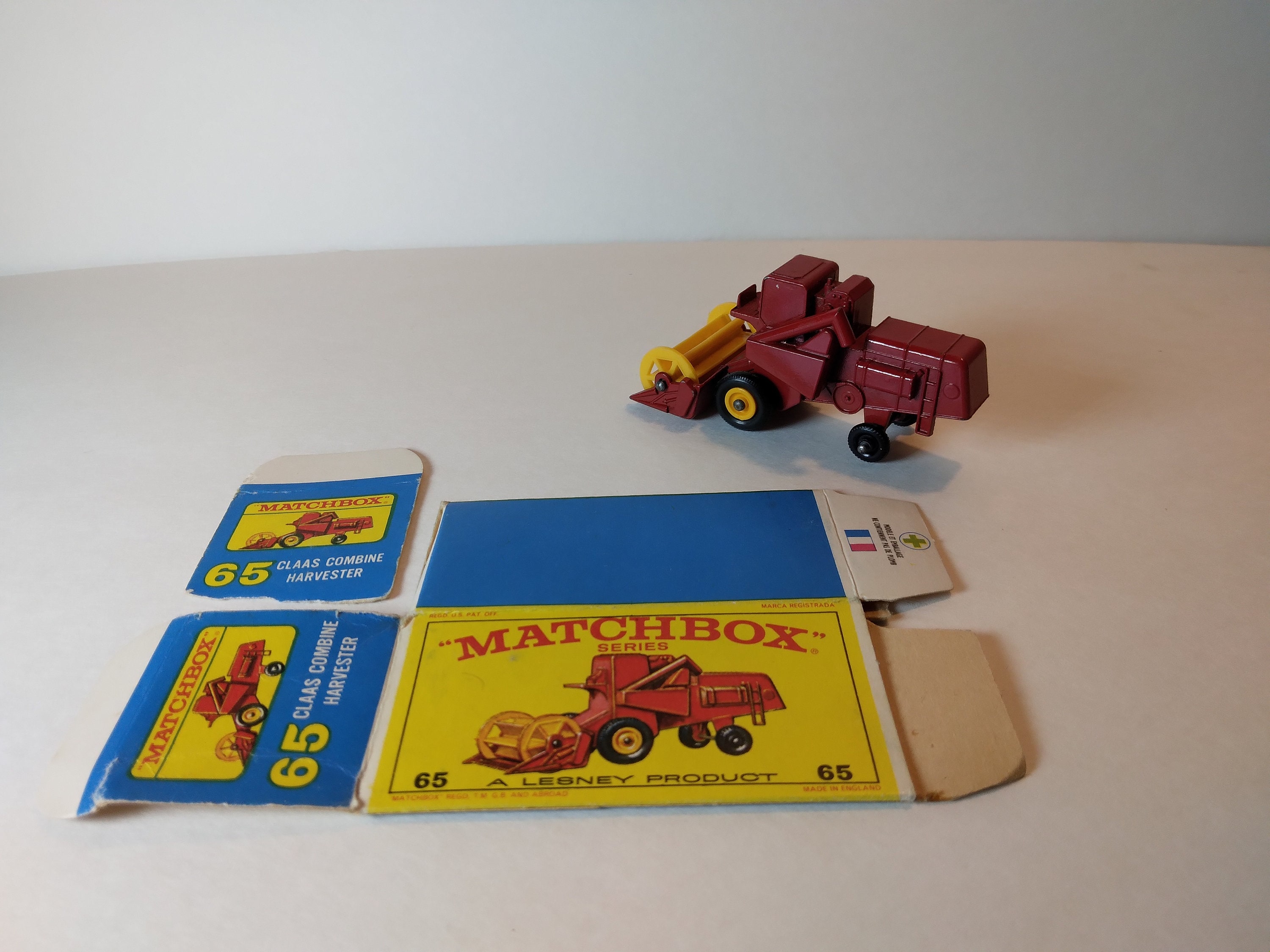 Matchbox 65 Claas Combine Harvester - Etsy