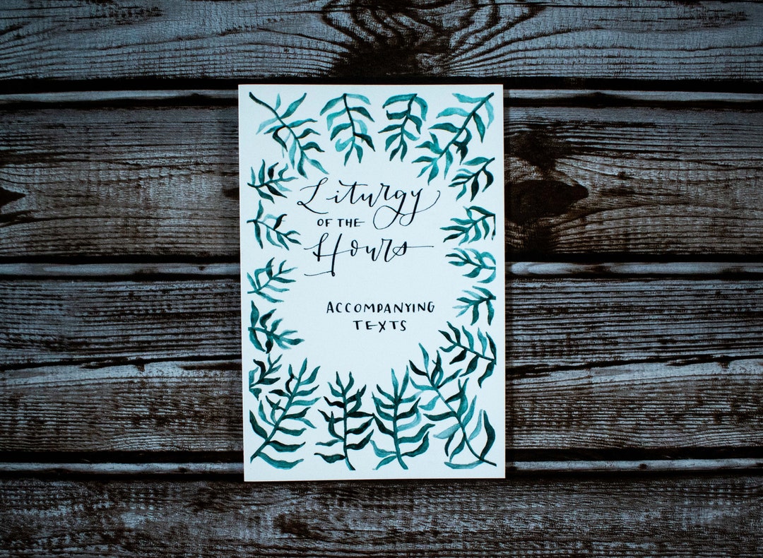 Liturgy of the Hours Supplemental Text Insert - Divine Office ...