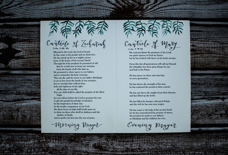 Liturgy of the Hours Supplemental Text Insert - Divine Office ...