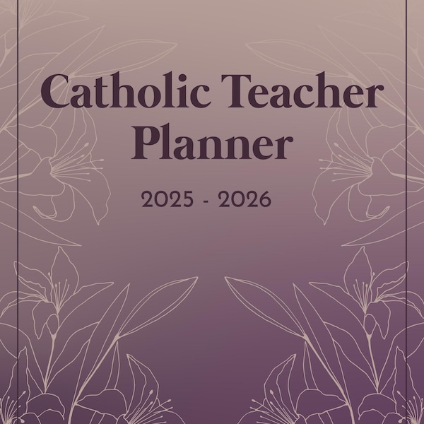 Teacher Planner - Etsy