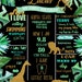 Jungle Theme Birthday Poster - DIGITAL PRINT - Etsy