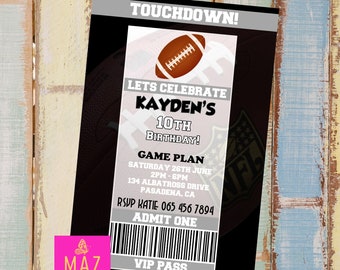 Raiders Invitation - Etsy Australia