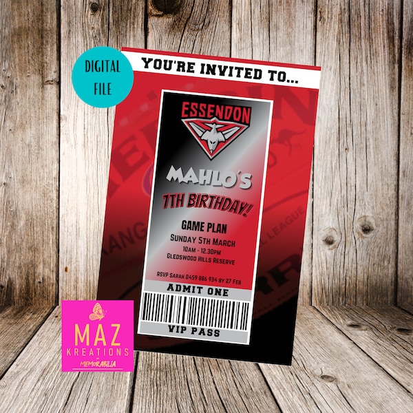 Essendon - Etsy Australia