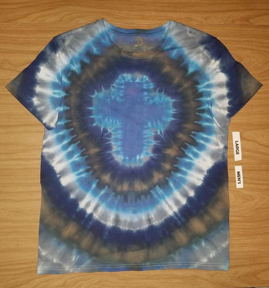 Radiating Cross Tie Dye - Etsy