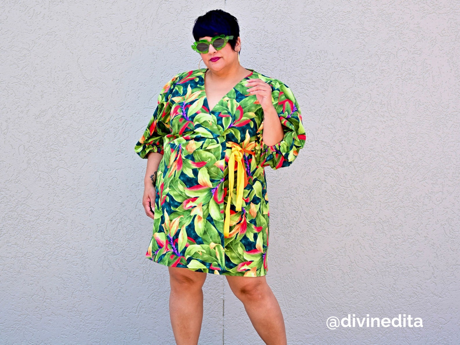 Willow Wrap Dress PDF Sewing Pattern | Size Inclusive A-Q Equal to 0-30 ...