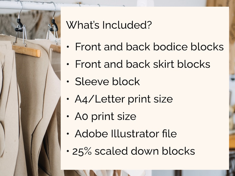 Sewing Pattern Blocks & French Curve Ruler (digital Download) - Etsy