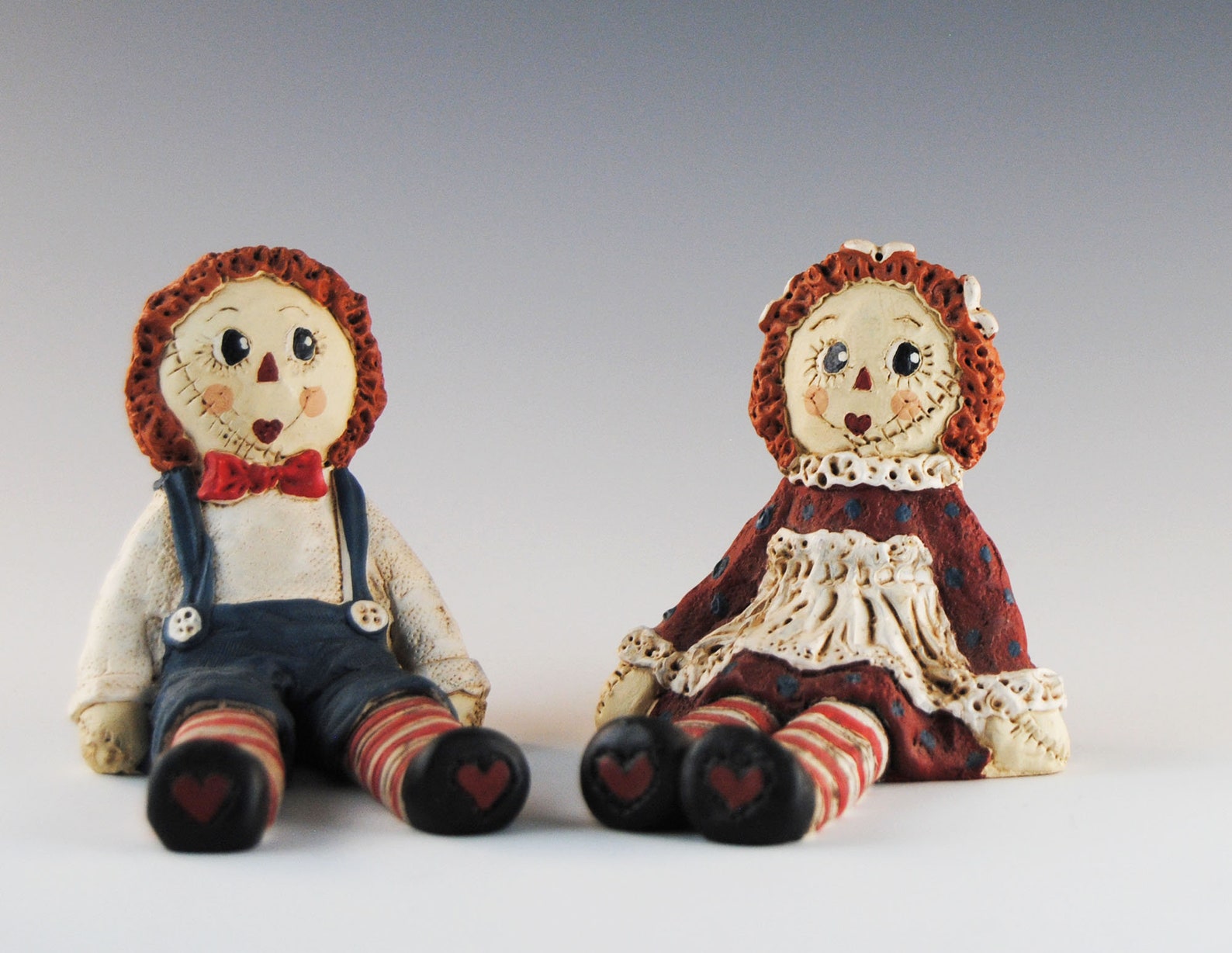 Raggedy Ann & Andy Figurine Set, the Constance Collection - Etsy