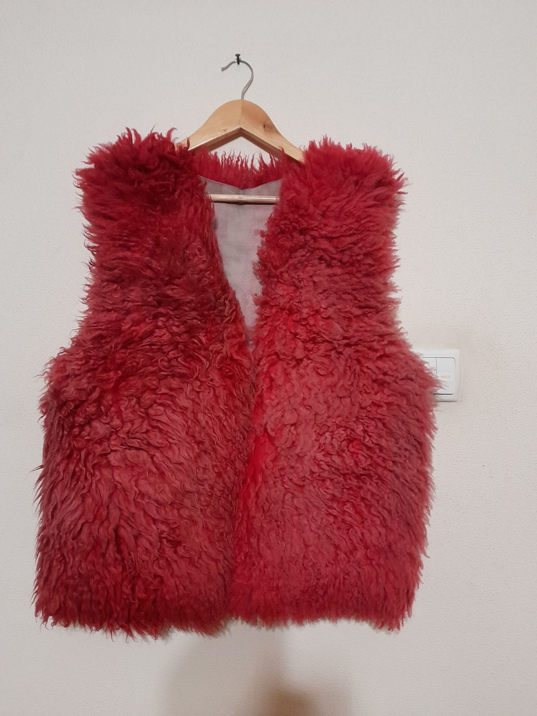 Natural Sheep Vest - Etsy