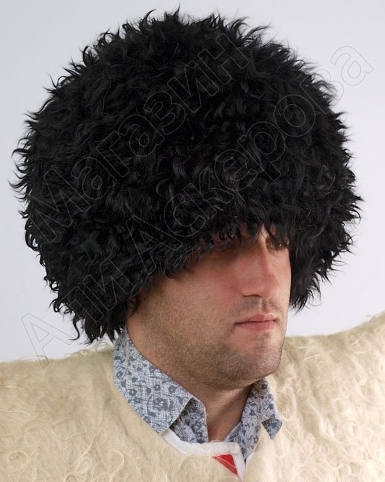 Georgian Traditional Hat Natural (papakha) - Etsy
