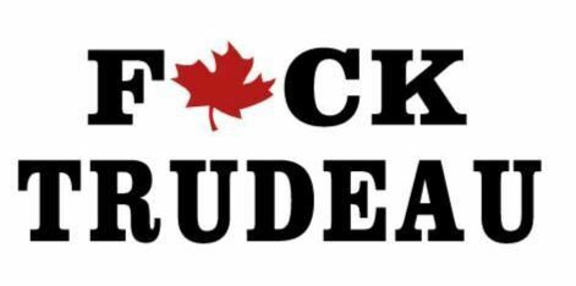Funny Trudeau Maple Leaf Decal for Car, Window, Truck, Bumper, Wall ...