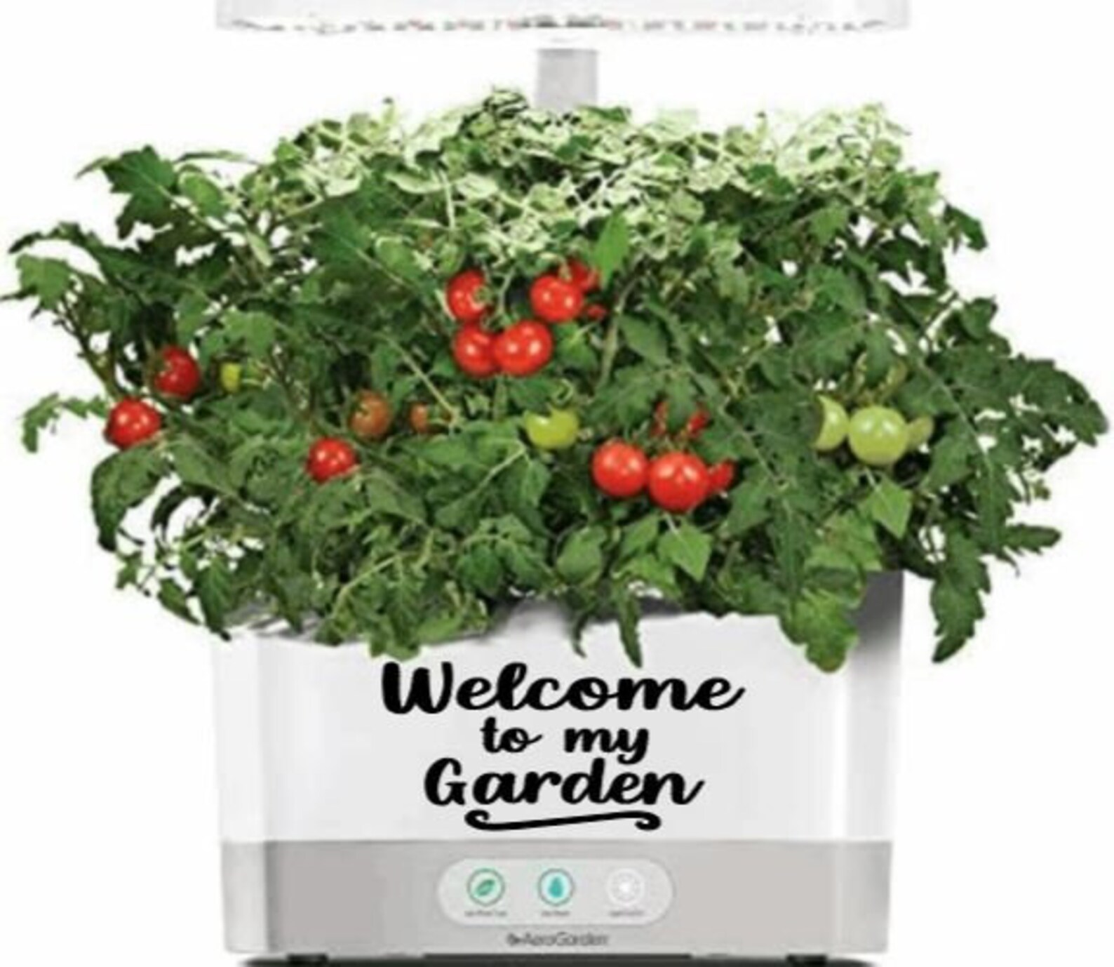 Fun Hydroponics Decorative Decal / Sticker Welcome to My Garden 4 ...