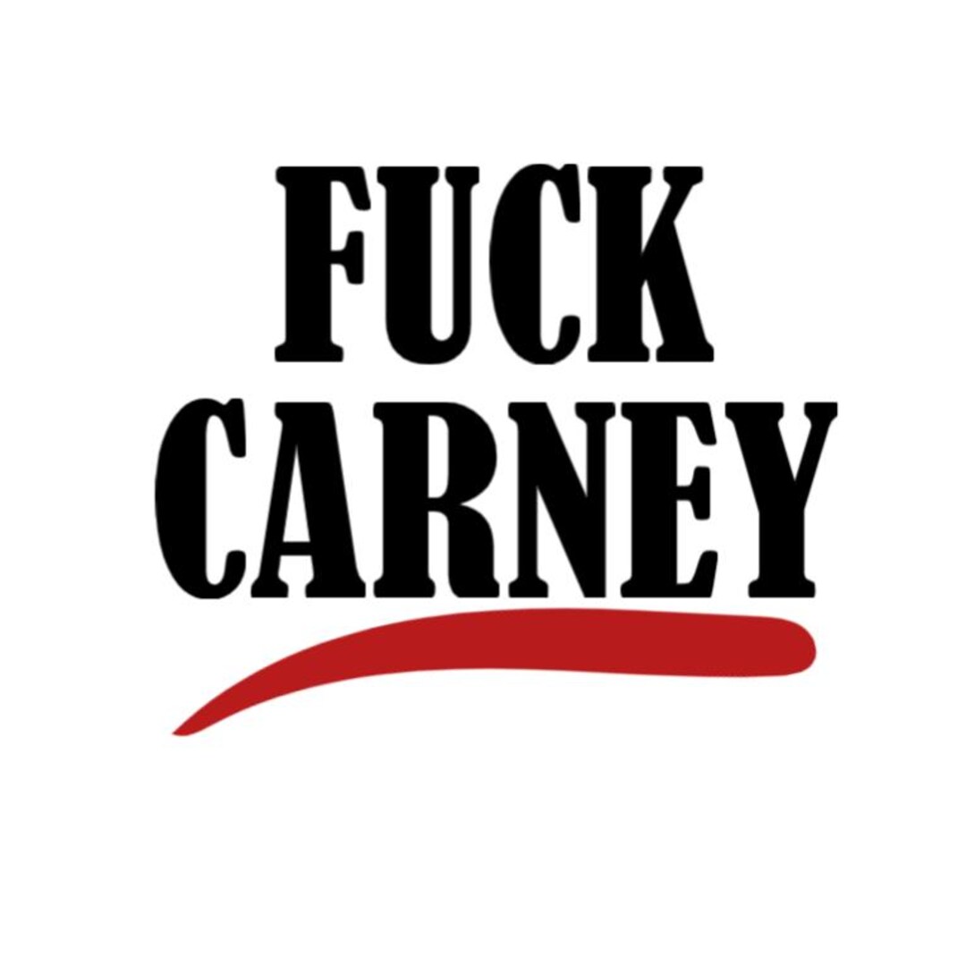 F Ck Carney Decal for Car, Window, Truck, Bumper, Wall, Mirror Bumper ...