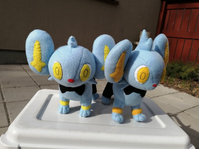 Shinx, Pokemon Inspired Plushie Pattern PDF - Etsy