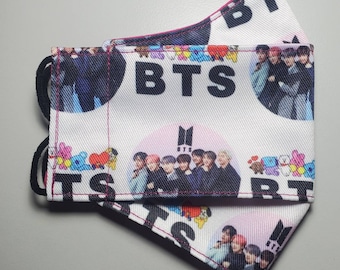 BTS ARMY VAN Inspired Kandi Mask - Etsy