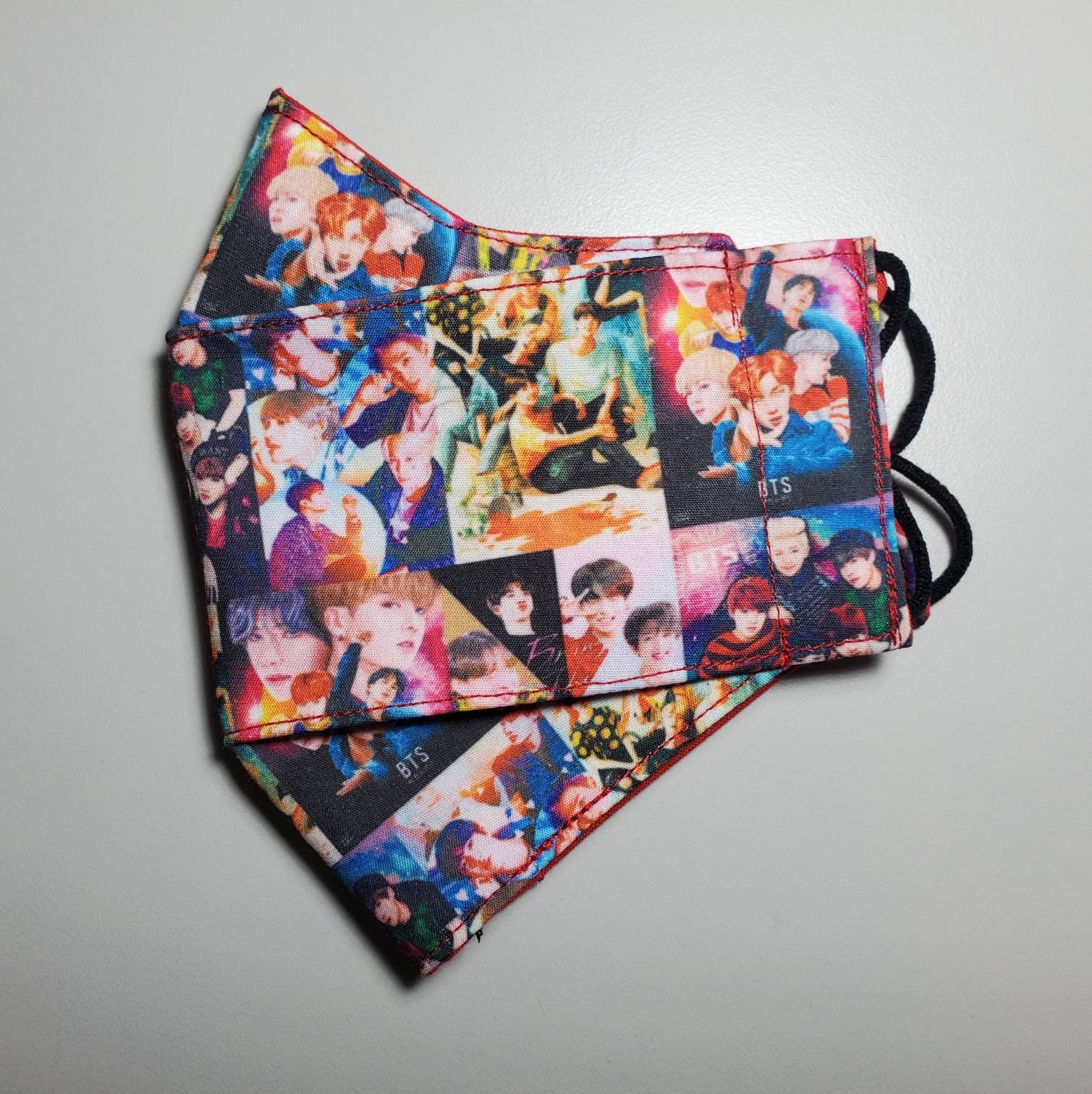 BTS Mask - Etsy
