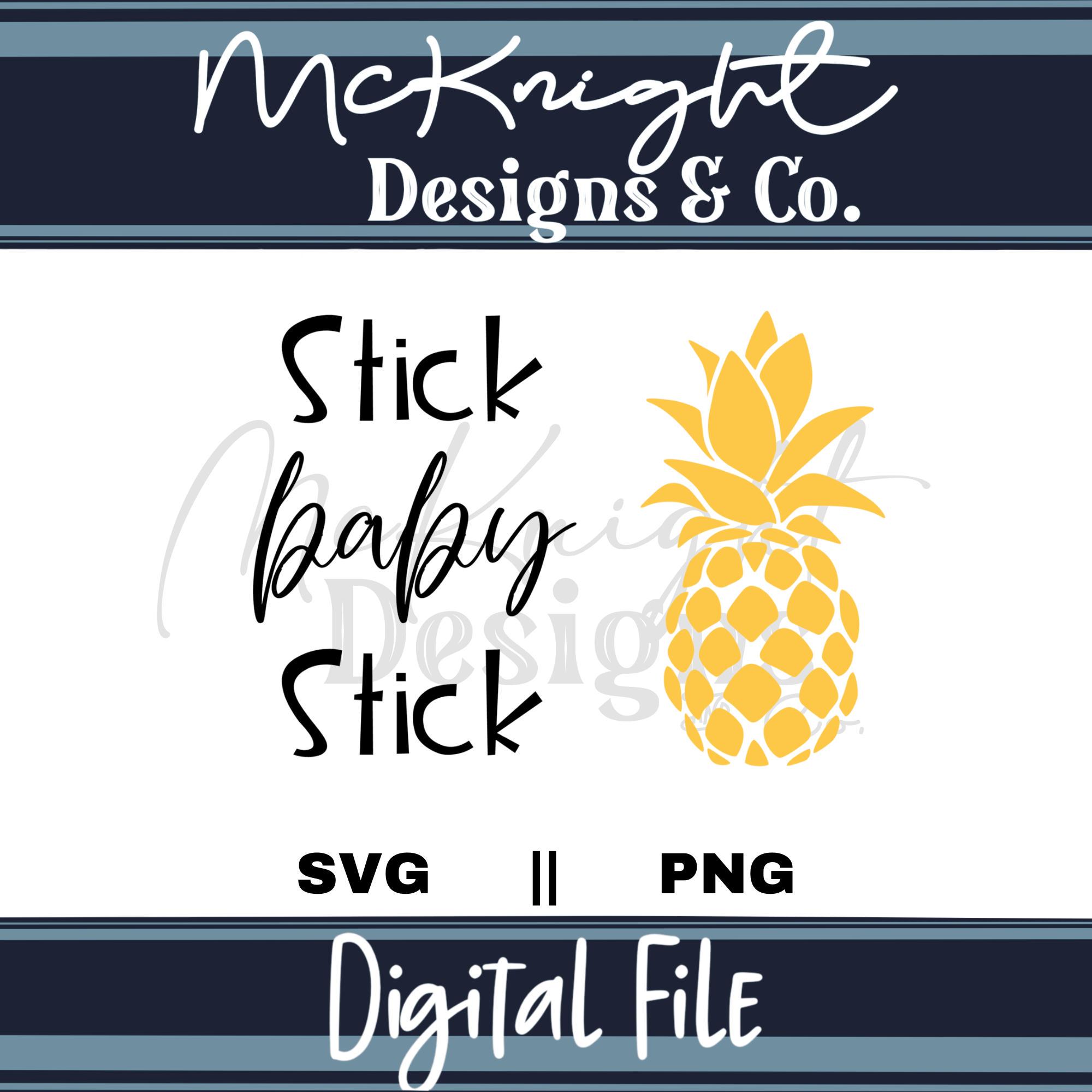 IVF & Fertility SVG Download | 'stick Baby Stick' Design | Multi-file ...