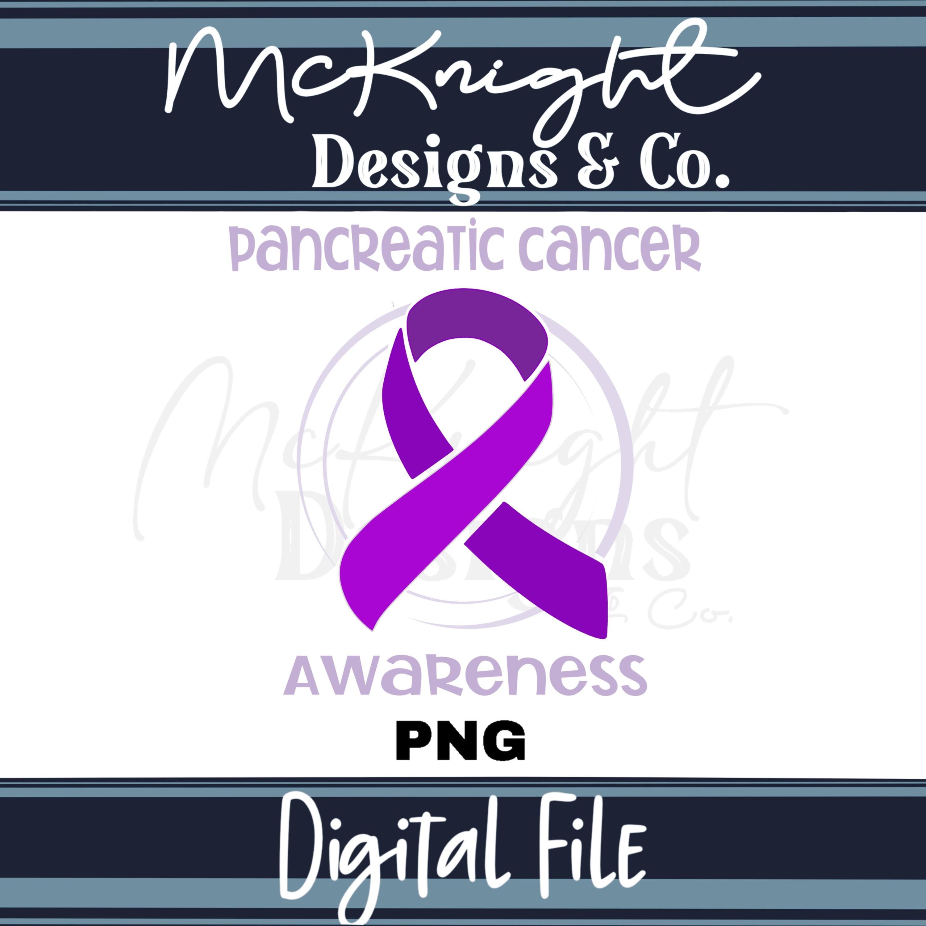 Pancreatic Cancer Awareness Ribbon PNG November Awareness Digital ...
