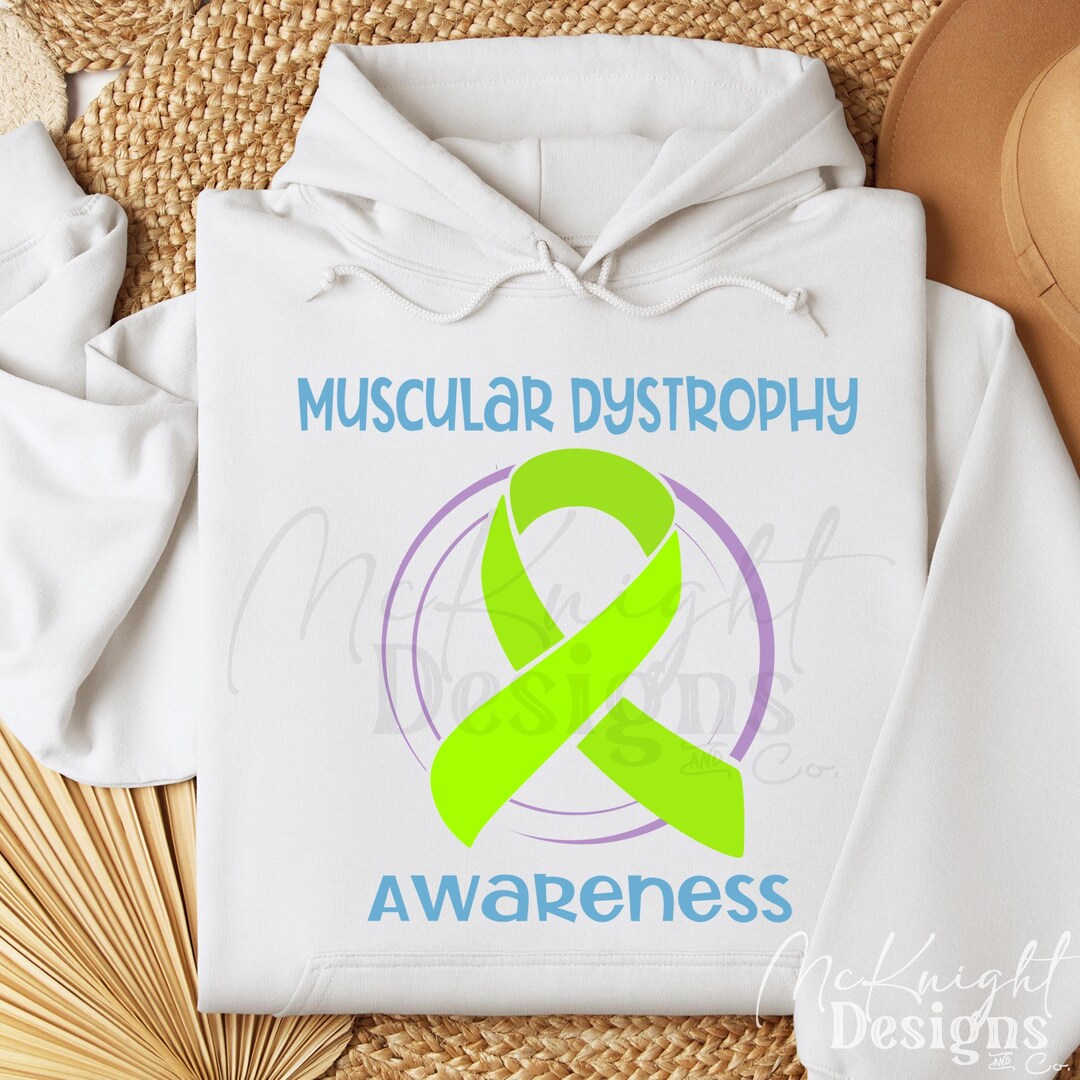 Muscular Dystrophy Awareness Ribbon PNG September Awareness Digital ...