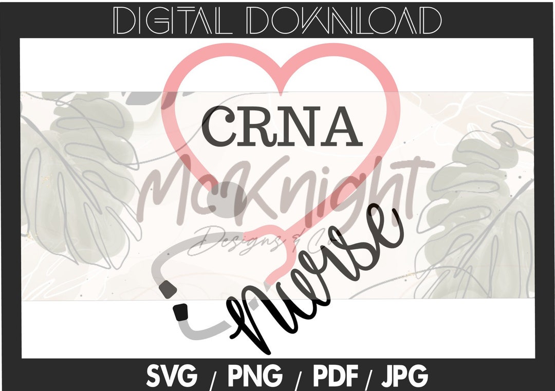 DIGITAL DOWNLOAD Waterslide Image Multi File CRNA Registered Nurse ...