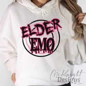 Digital PNG Design - Elder Emo Circles - Etsy