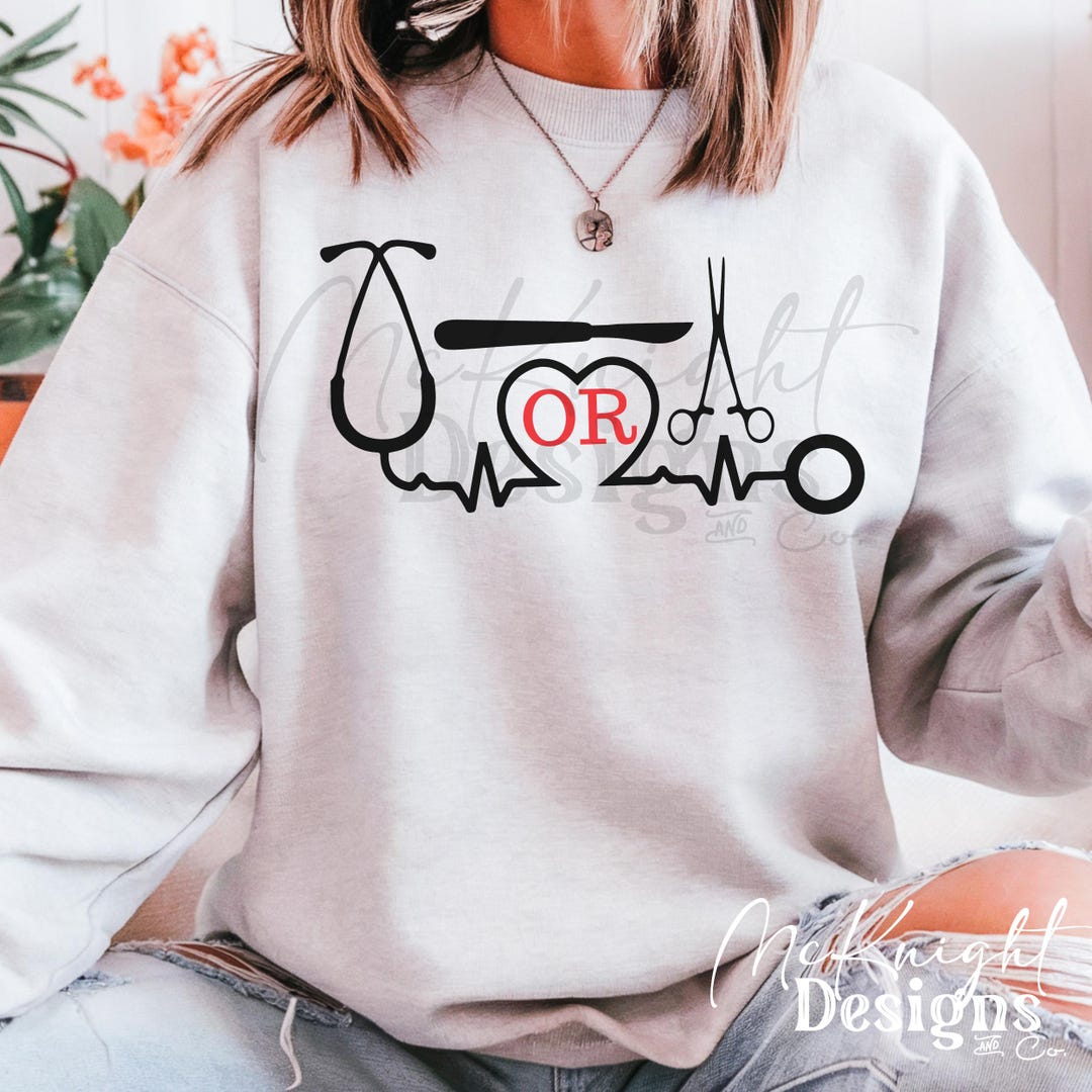 OR Nurse Digital Design PNG SVG | Operating Room Sublimation Dtf Uvdtf ...