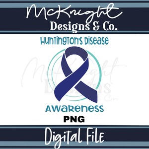 DIGITAL DOWNLOAD Image PNG File - Huntington's Disease Awareness Ribbon ...