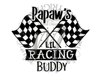 DIGITAL DOWNLOAD Multi File HTV Cut Mommy's Lil Racing - Etsy