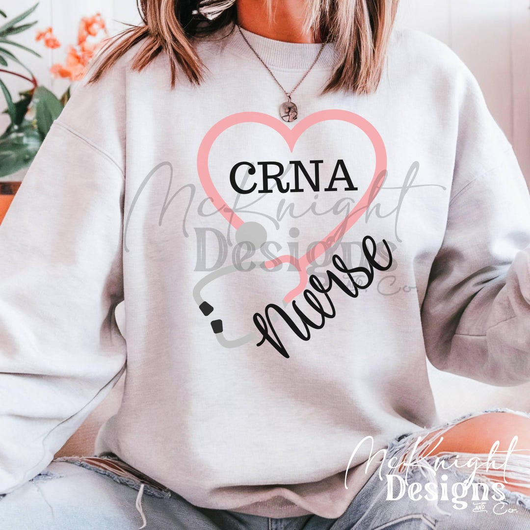 CRNA Nursing SVG & PNG – Certified Registered Nurse Anesthetist Cricut ...