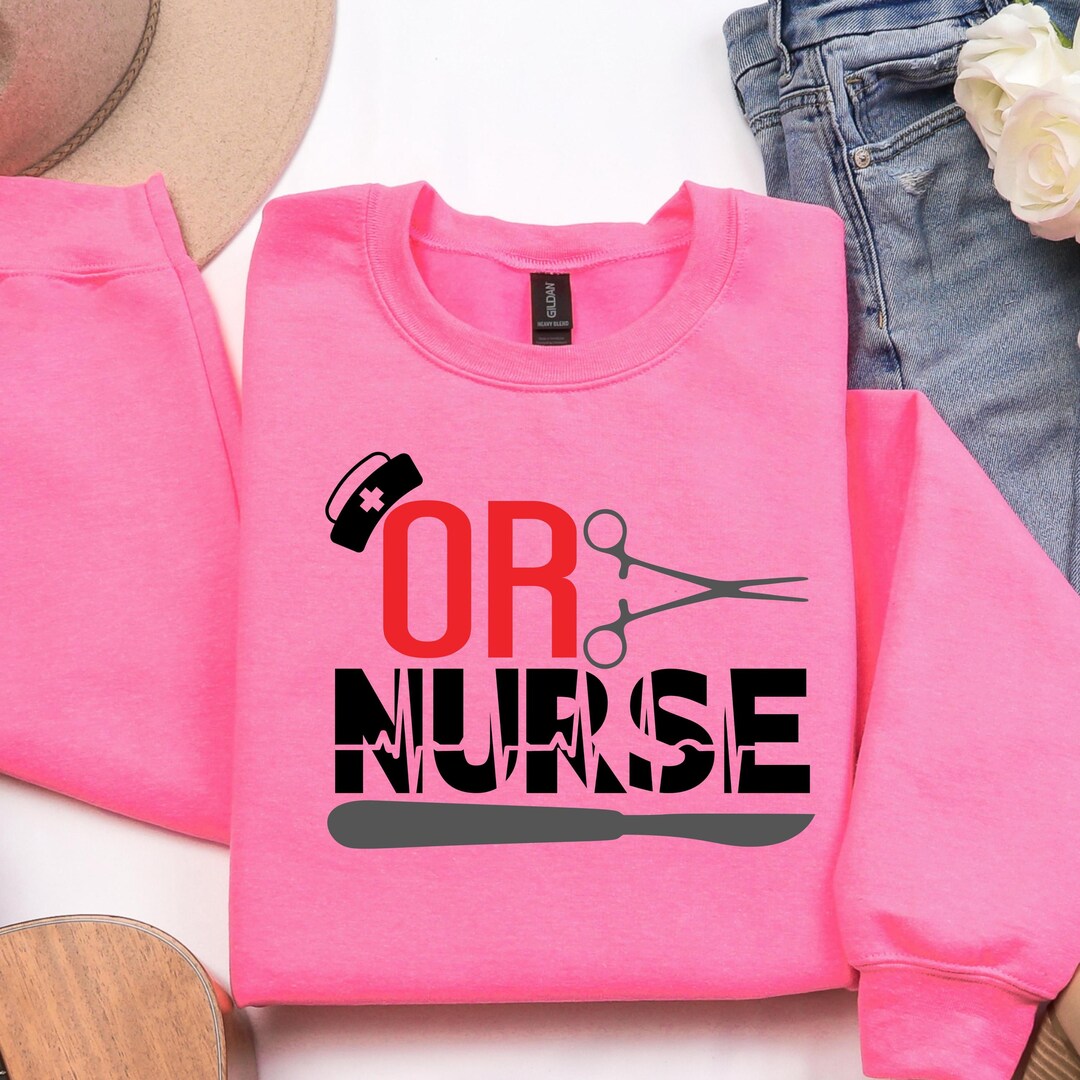 OR Nurse Digital Design PNG SVG | Operating Room Scalpel Heartbeat ...