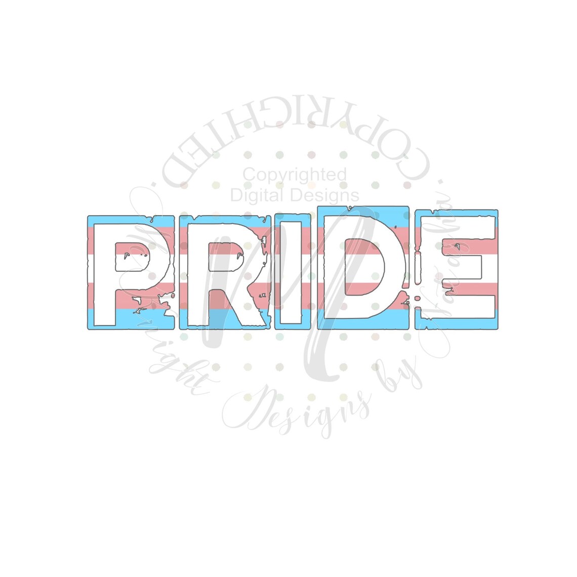 Digital Download Distressed Transgender Pride Flag Svg - Etsy