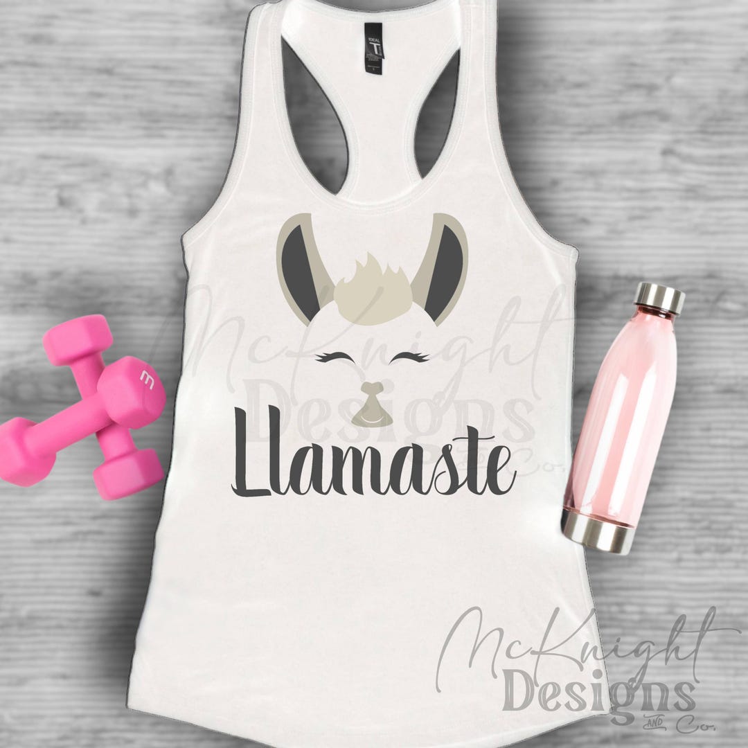 DIGITAL DOWNLOAD PNG File Llamaste- Funny - Vinyl or Print - Llama ...