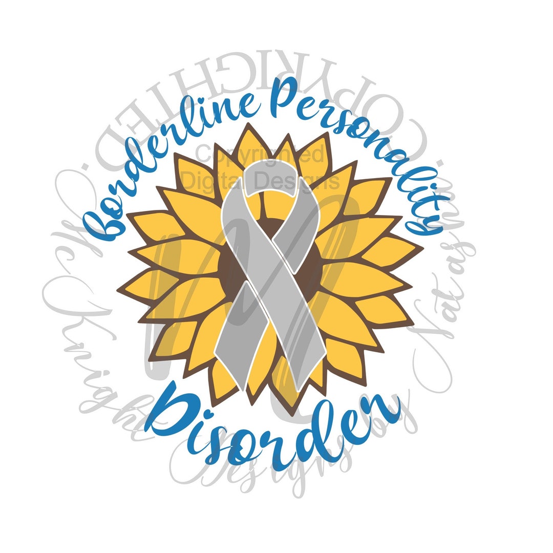 DIGITAL DOWNLOAD Image SVG File Borderline Personality Disorder ...