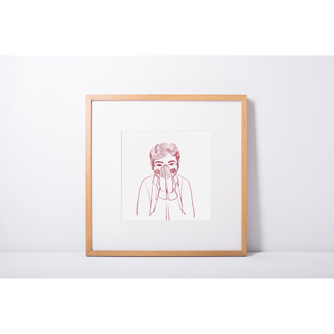 GBBS Winner Rahul Illustration, Great British Baking Show/gbbo Series 8 ...