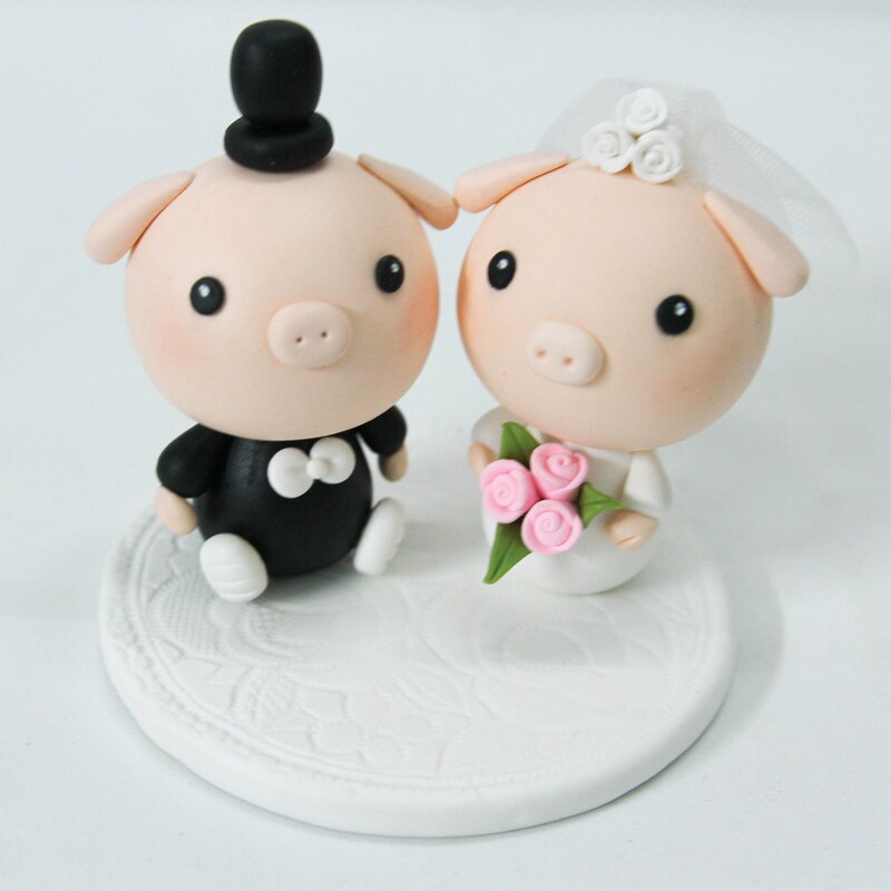 Pig Bride and Groom - Etsy