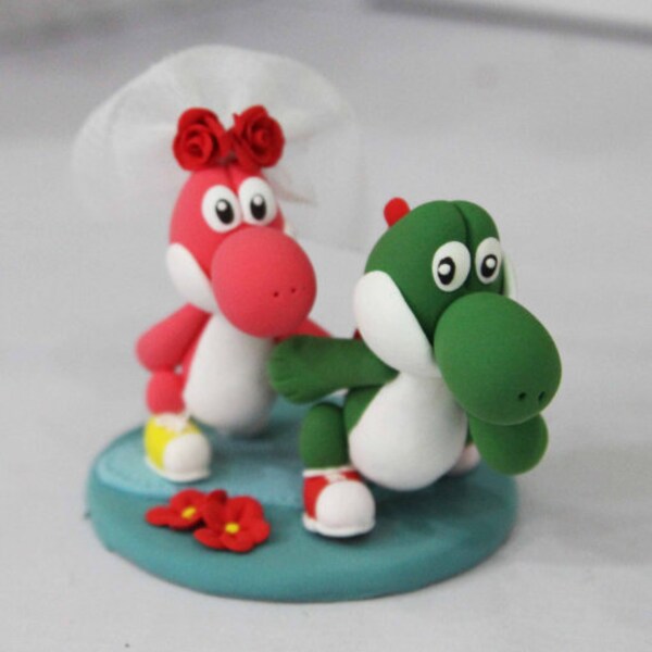 Yoshi Cake Topper - Etsy