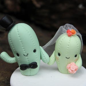 Cactus Wedding Cake Topper, Desert Wedding Theme, Cacti Wedding Cake ...